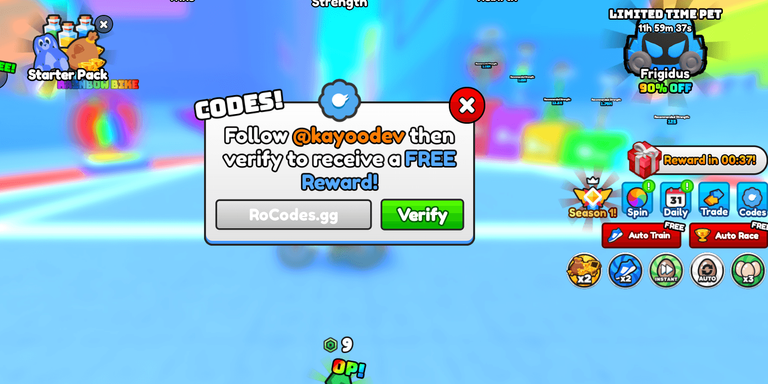 Bike Training Codes (December 2025) - RoCodes